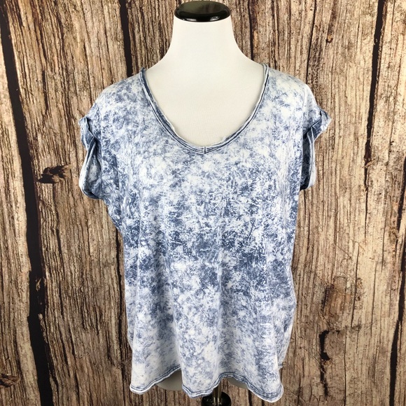 We The Free | Tops | We The Free People Blue Denim Stonewash Top Xs ...